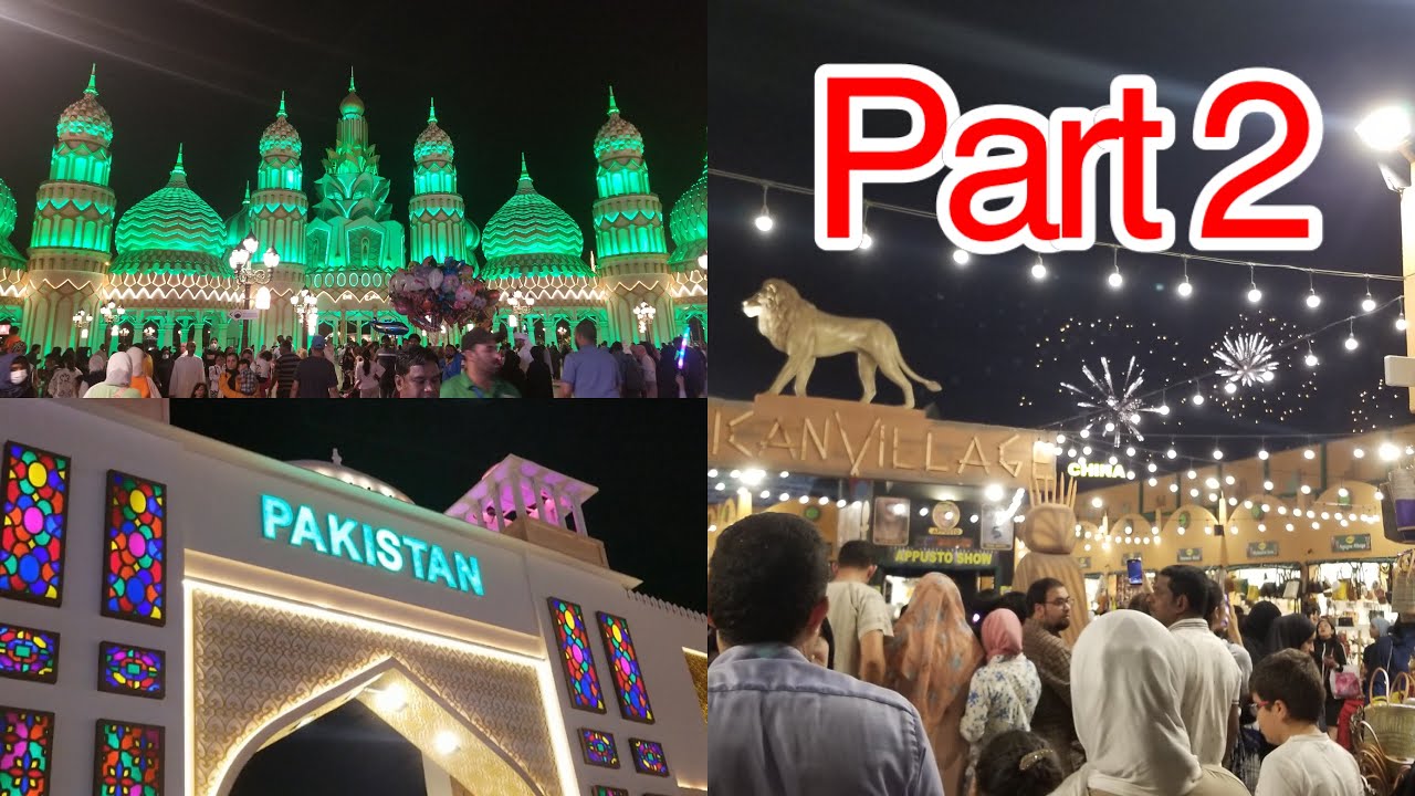 Part 2 | Global Village Dubai | Floating Market | Food Stall | Emirates ...