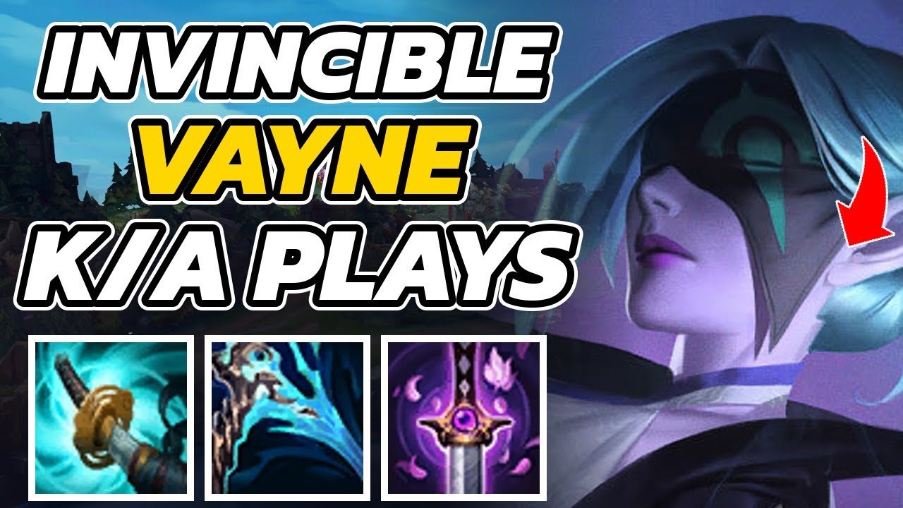 MASTER VAYNE GAMES. K/A PLAYS ONLY. LOL META. 60% WIN VAYNE BOT/ADC ...