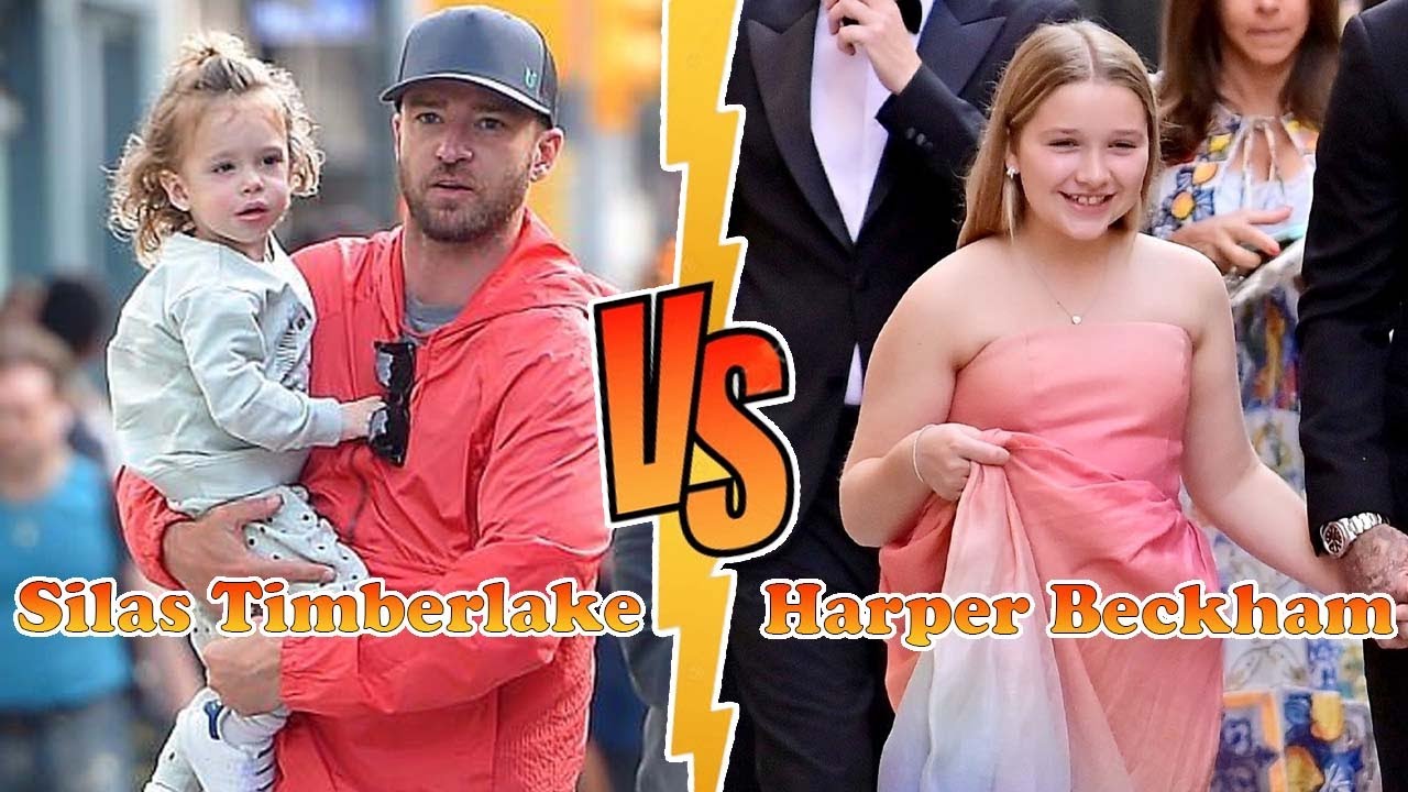 Harper Beckham VS Silas Timberlake (Justin Timberlake’s Son ...