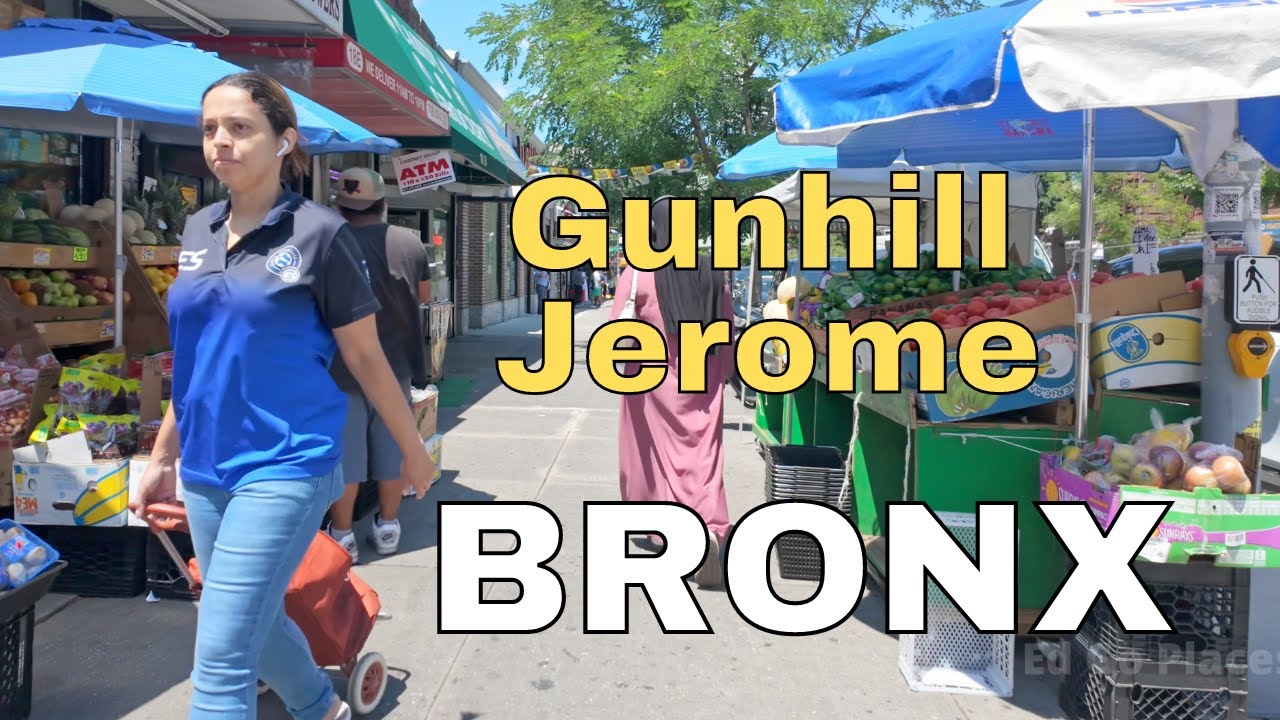 Explore The Bronx NY: Jerome Avenue, Bainbridge - YouTube