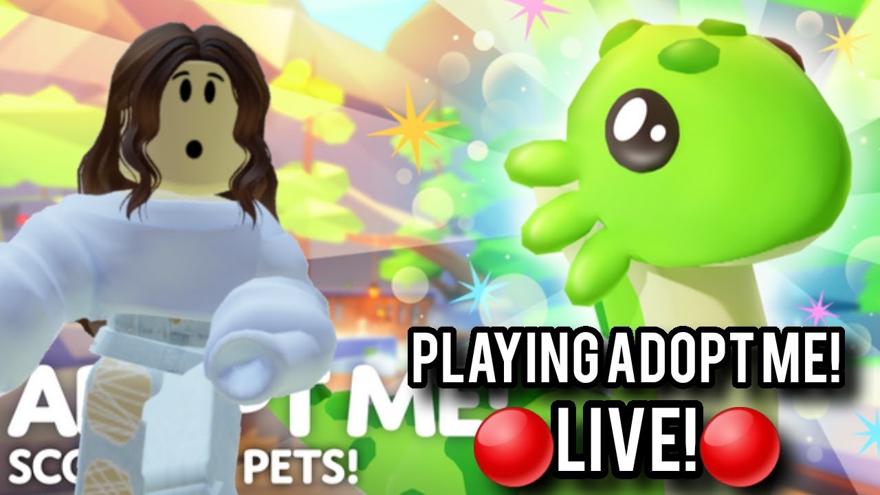 Playing Adopt Me!🔴Live🔴| Roblox - YouTube