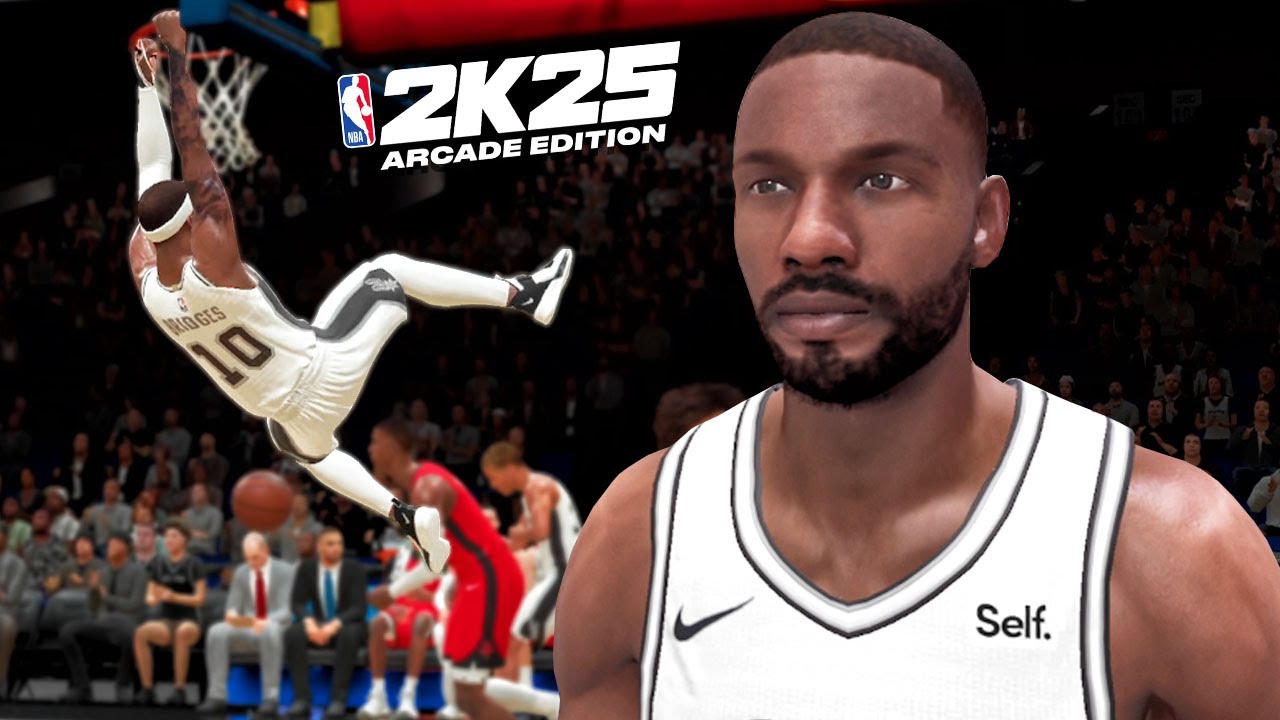 NBA 2K25 Arcade Edition: Posterizer Dunks in 1st Career Gameplay - YouTube