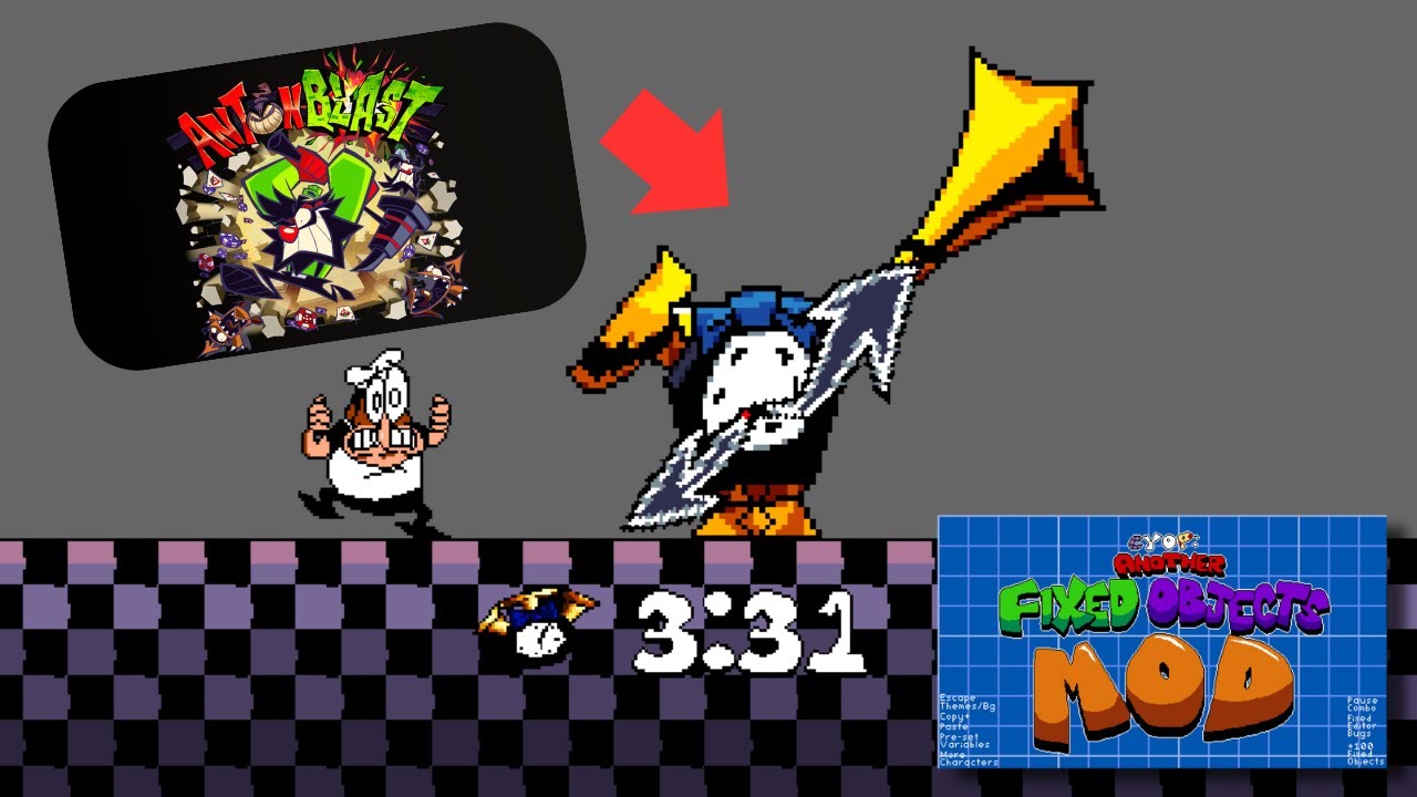 Pizza Tower AFOM Tutorial - Como fazer o Spirit Time do AntonBlast pelo ...