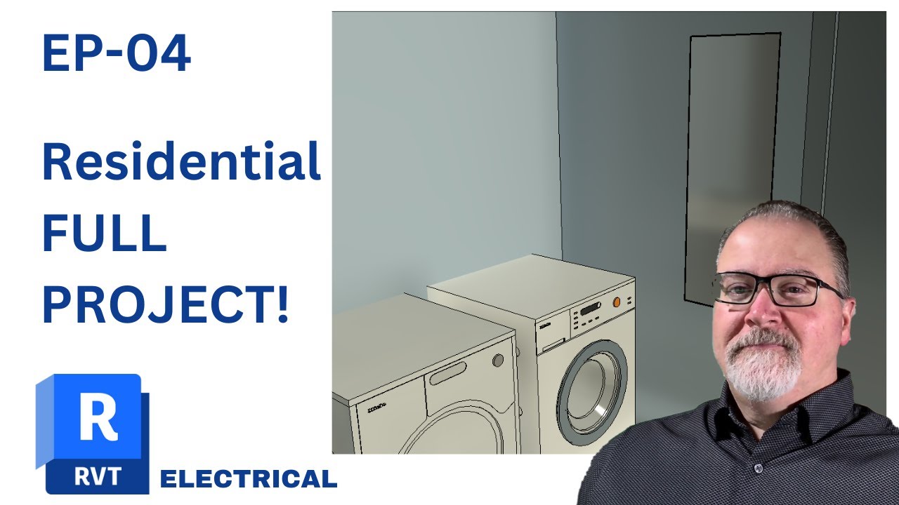 REVIT MEP FREE COURSE!! EP-04 - 120/240V-1PH Panel & Circuiting ...