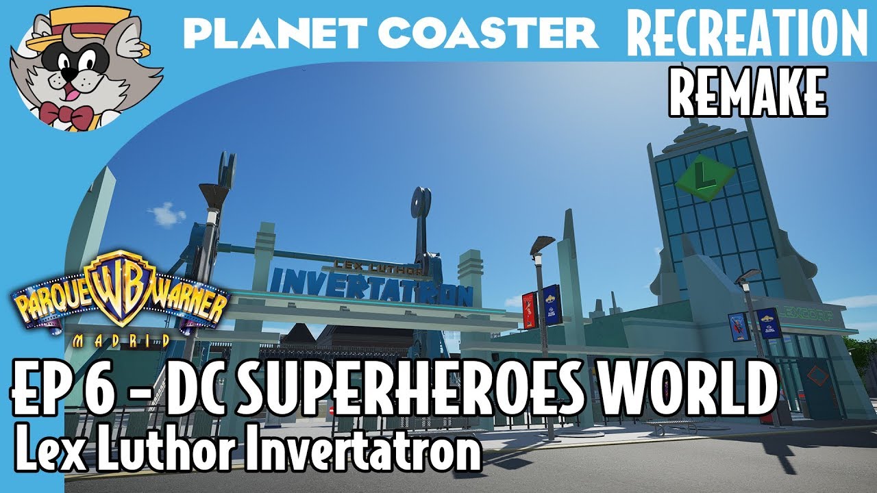 Lex Luthor Invertatron | DC SuperHeroes World Recreation Ep6 | Planet ...