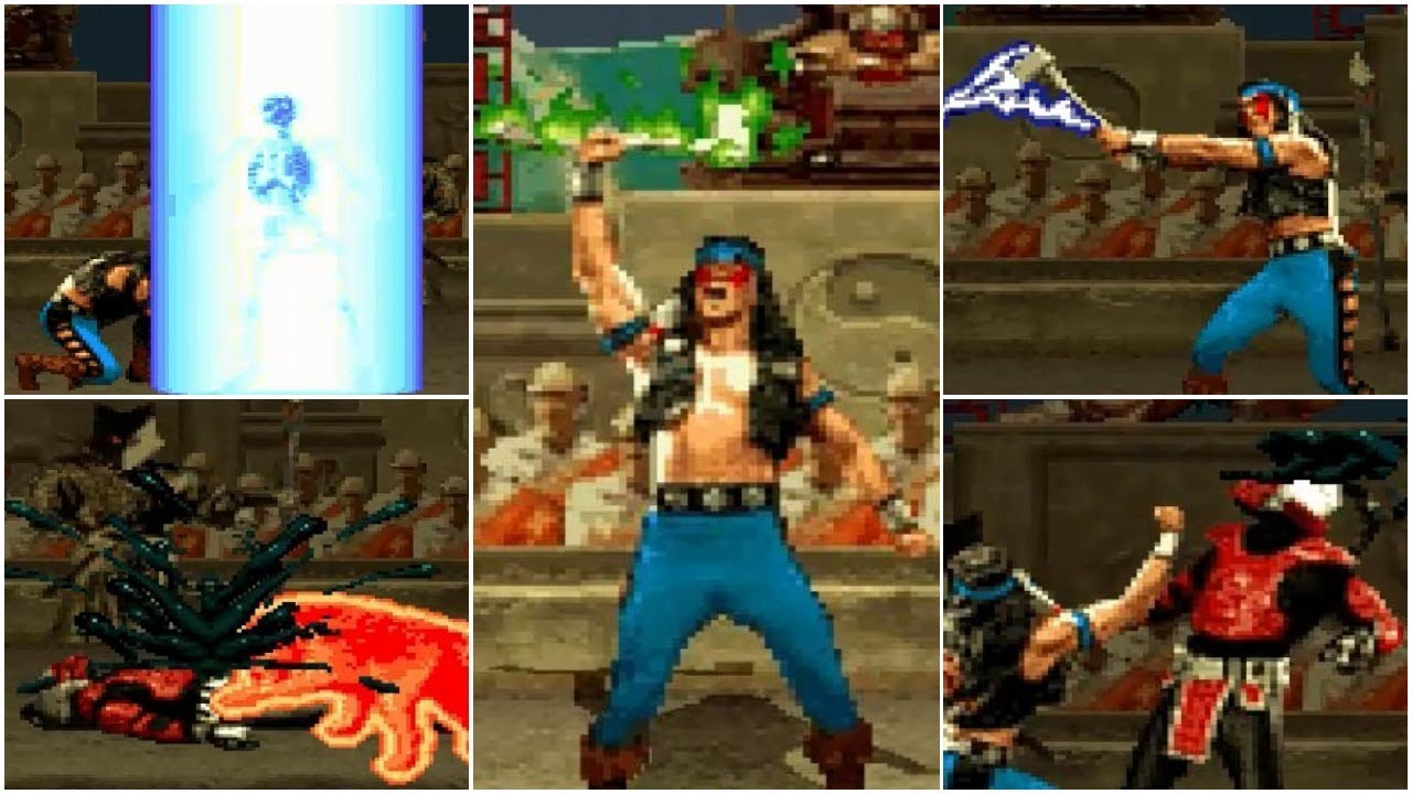 Mortal Kombat Trilogy - Nightwolf Fatalities, Brutality, Animality ...