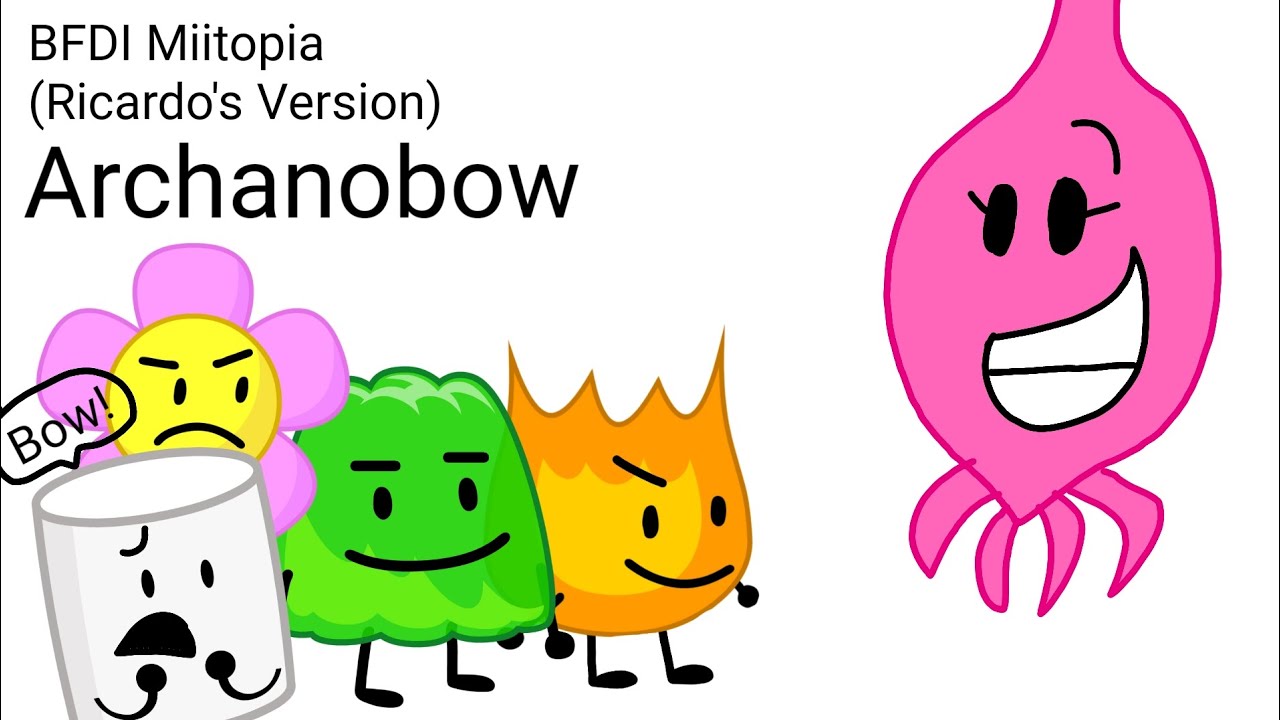 BFDI Miitopia (Ricardo's Version): Archanobow - YouTube