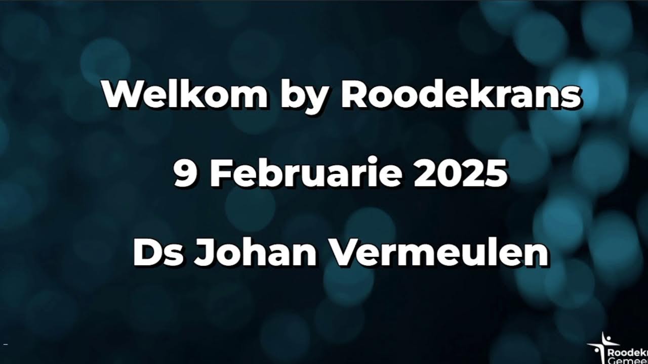 NG Kerk Roodekrans Diens - YouTube