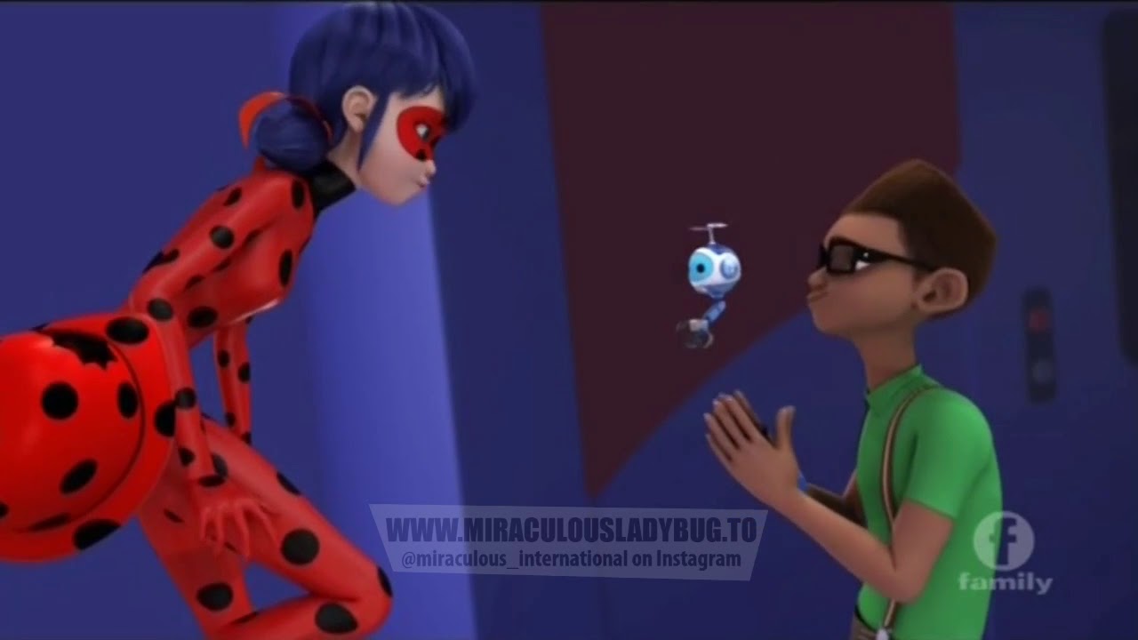 ladybug giving max horse miraculous - YouTube