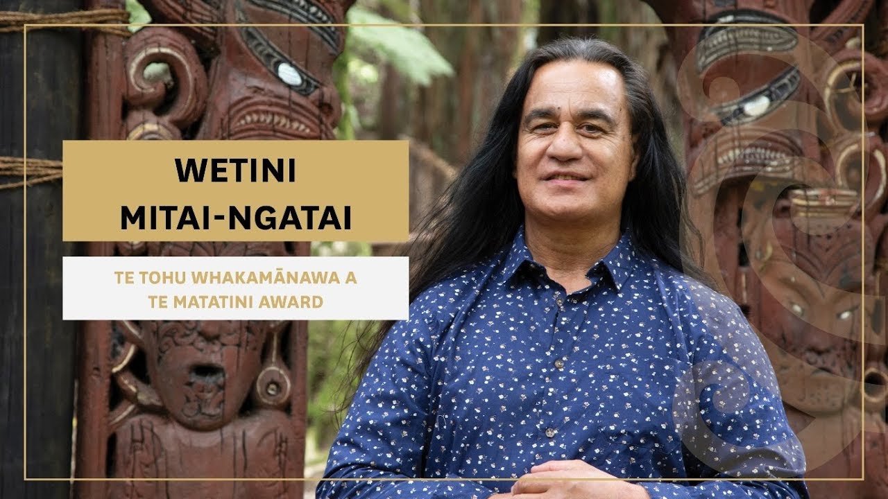 Wetini Mitai Ngatai - Te Waka Toi Awards 2019 - YouTube