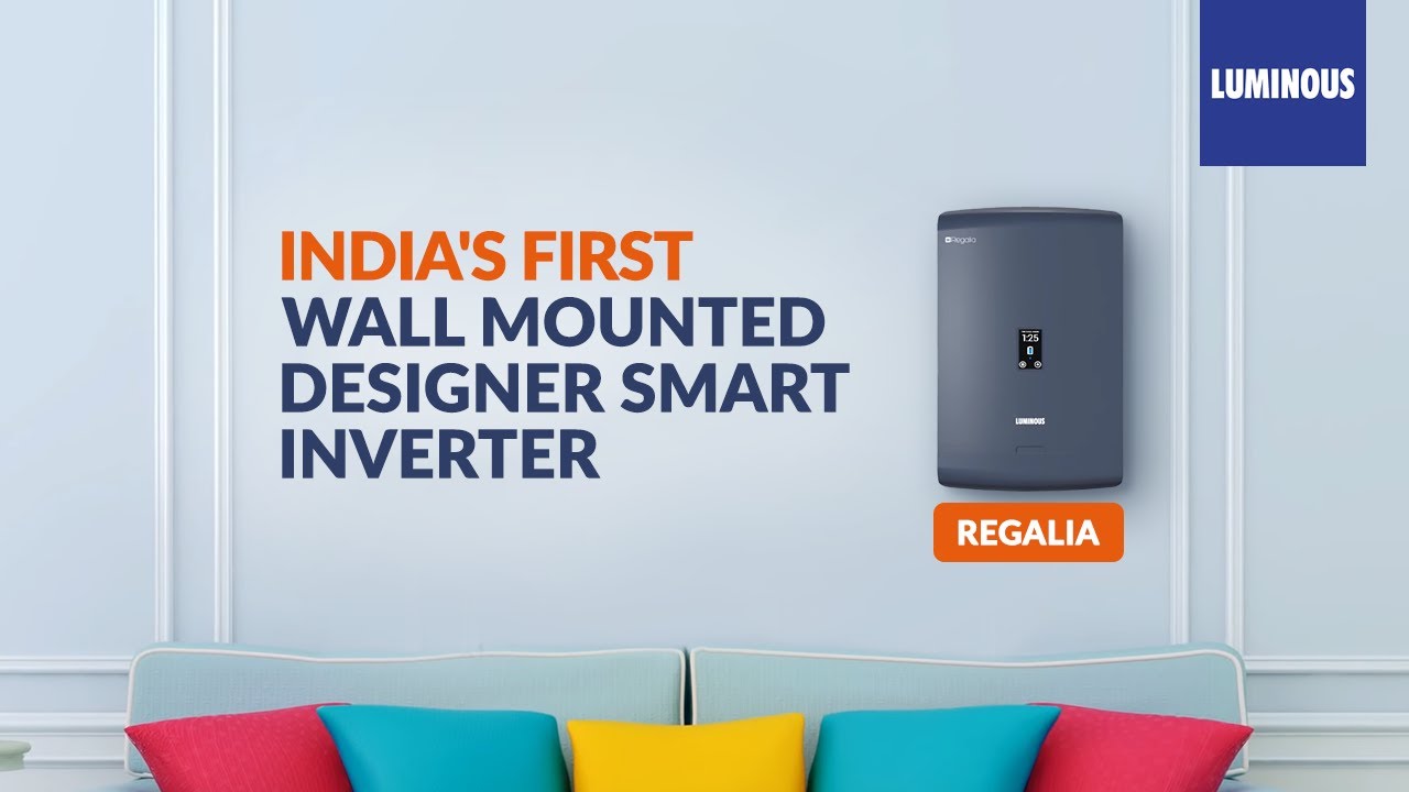 Best Inverter for Home - Regalia by Luminous | India's First Wall ...
