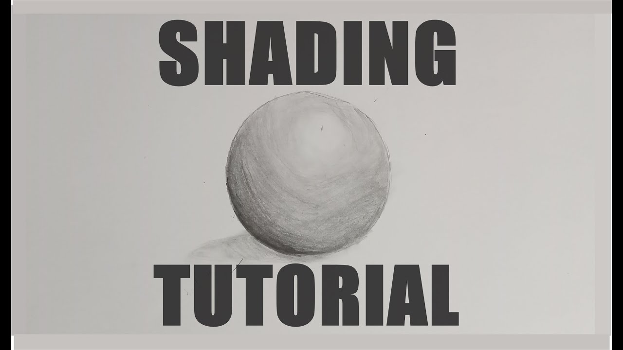 How To Shade | Tutorial | Taha Art Gallery - YouTube