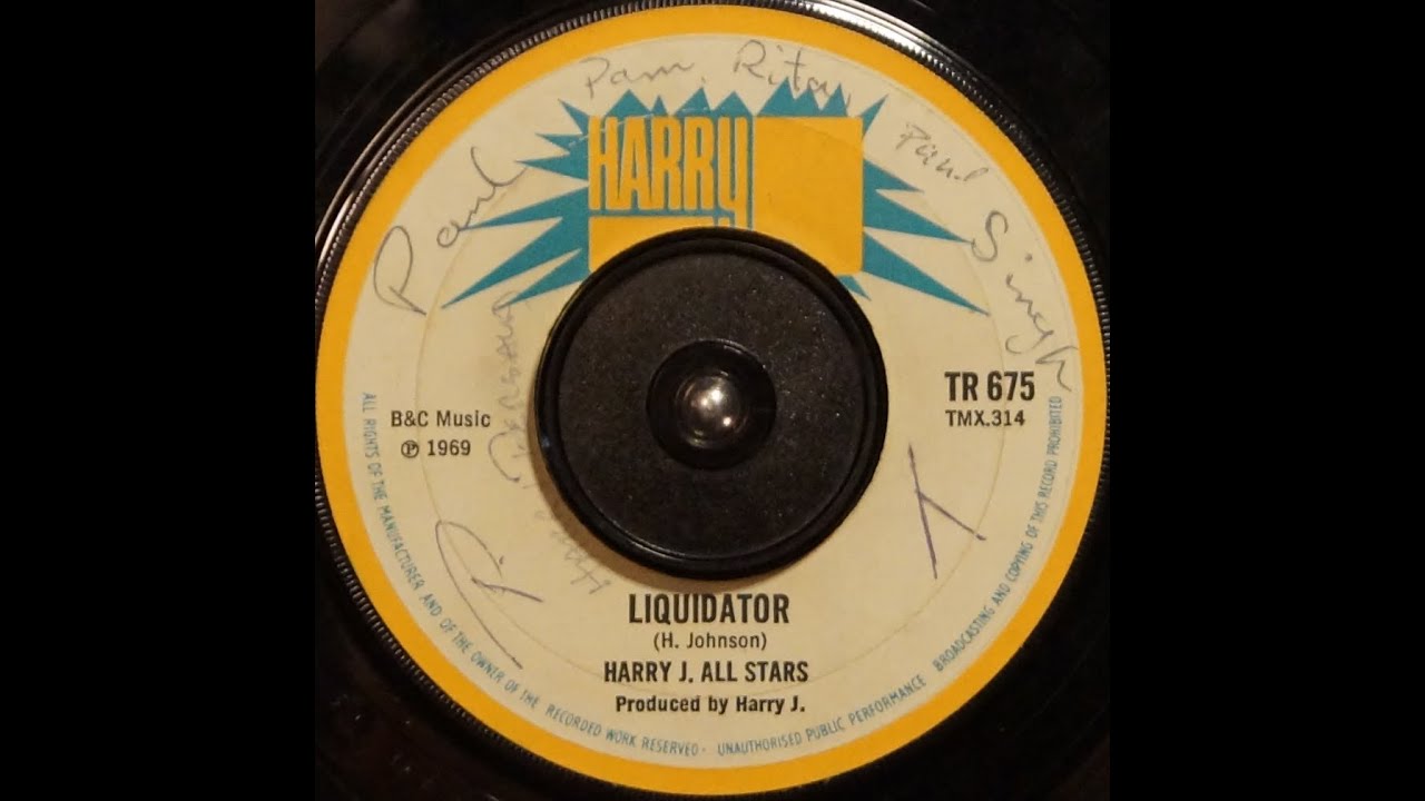 OSA Plays the Record: Harry J All Stars - Liquidator Reggae Rocksteady ...