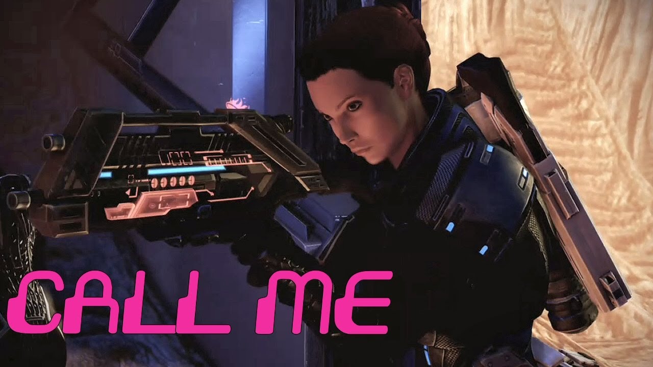 Commander Shepard Tribute | Call Me - YouTube