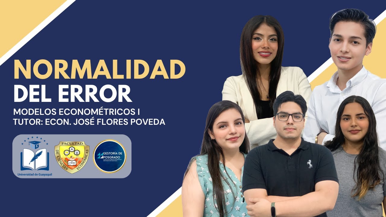 GESTORÍA DE POSGRADO FCE - NORMALIDAD DEL ERROR - YouTube