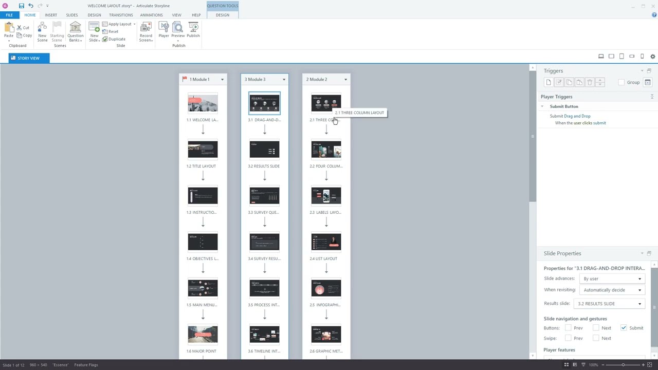 Community Answer: Two ways to create headers in the Storyline player ...