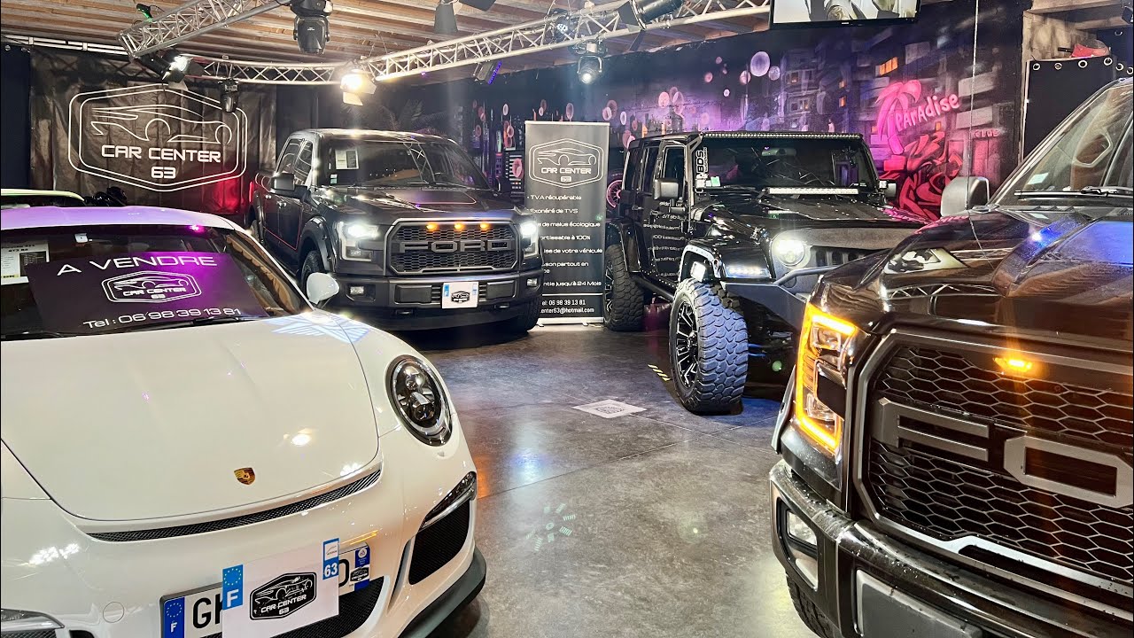 Visite de notre Showroom Car Center 63 à Clermont Ferrand - YouTube