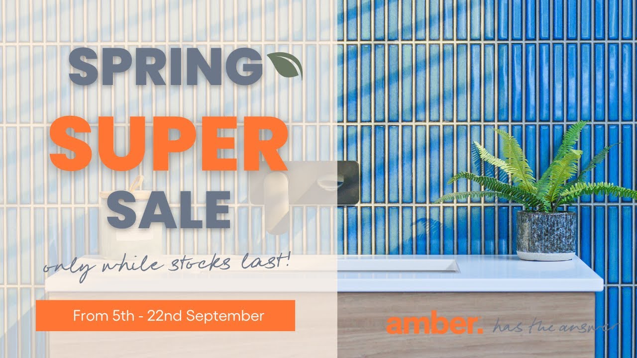 Amber Spring SUPER Sale - HUGE savings across our range - 5th - 22nd ...