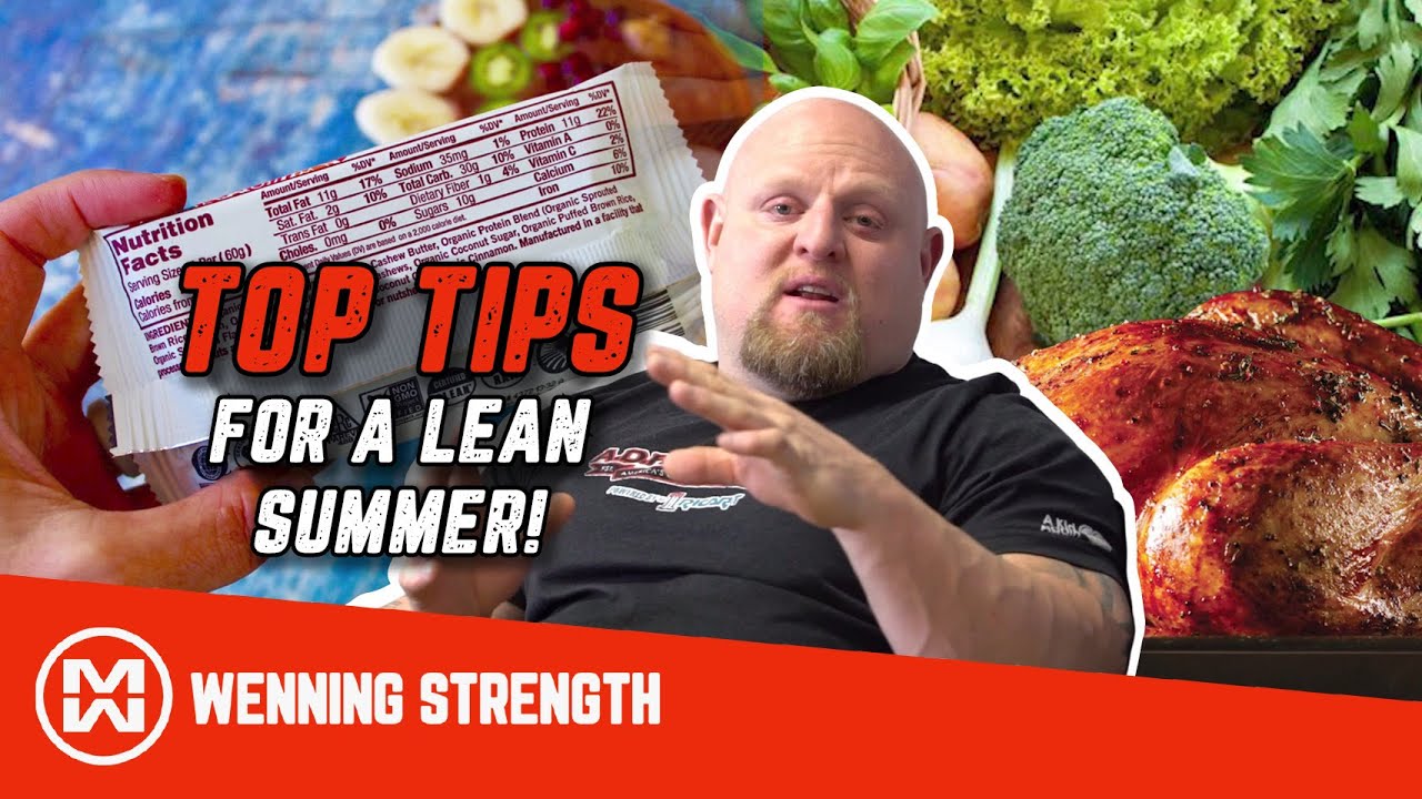 Top 5 Tips For A Lean Summer (How to Get Lean) - YouTube