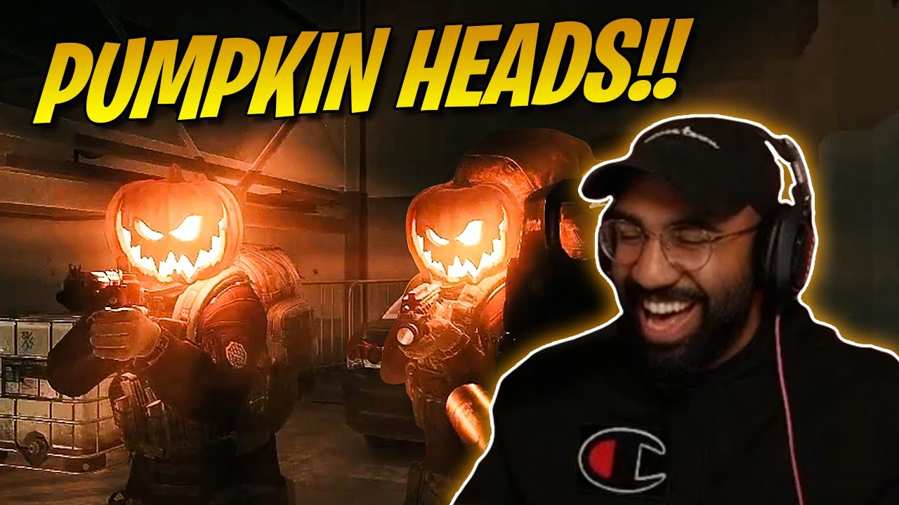 Wearing Pumpkin Heads In LABS!! ft. Jenntacles, Caliverse, Craysin ...