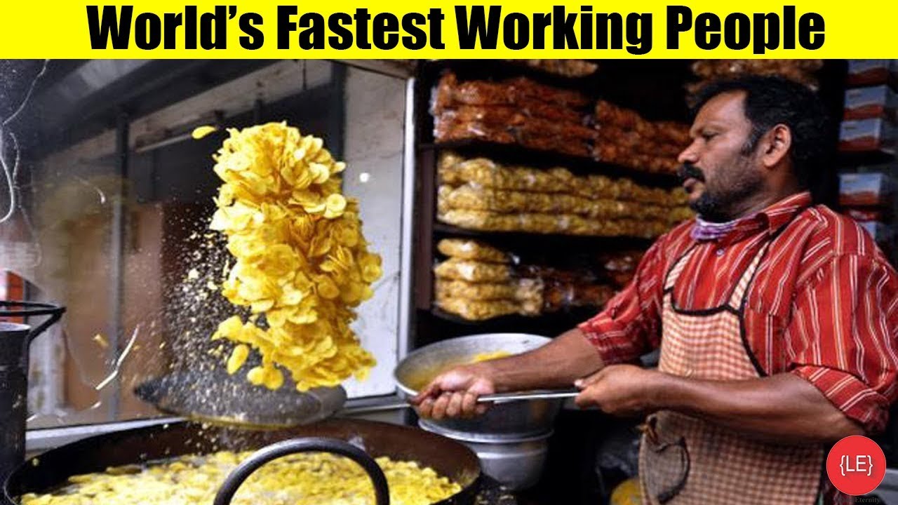 Worlds FASTEST workers doing their jobs - SUPER HUMANS - YouTube