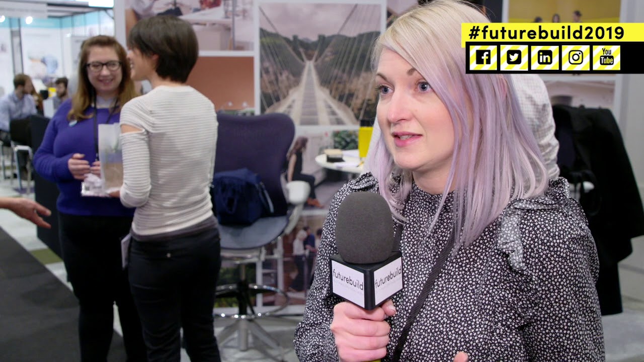 Kate Collier from Milliken on why they're at Futurebuild - YouTube