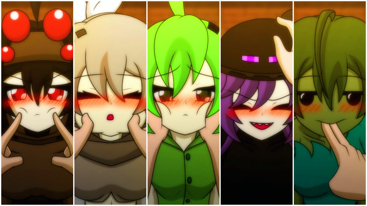 Mob Girls Affections (Minecraft Anime) - YouTube