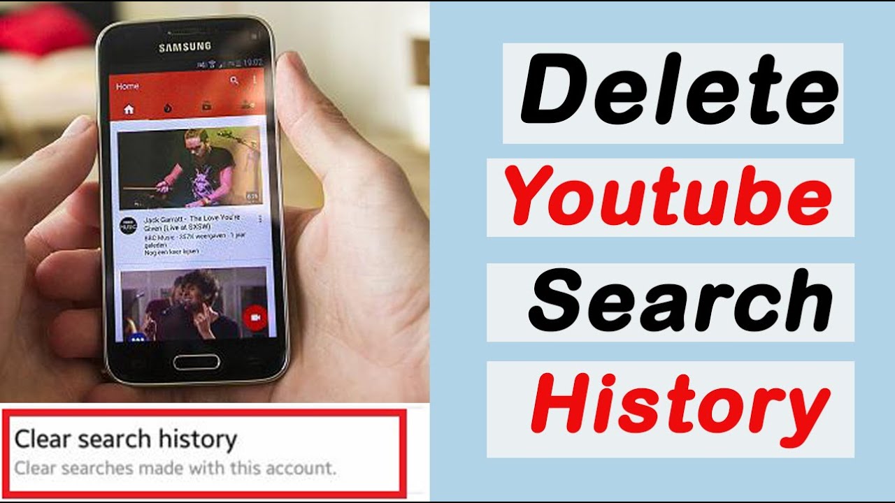 How To Delete YouTube Search History 2020 - YouTube