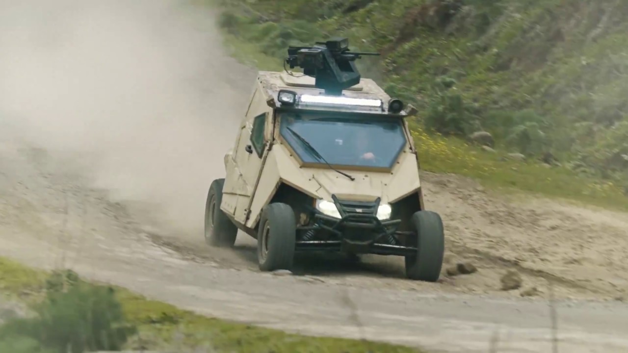 Yagu - An Ultralight Special Ops Armored Vehicle - YouTube