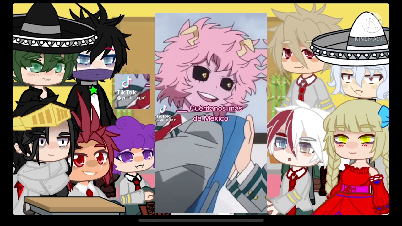 Mha reacionaran a mexico ( especial de 15 de septiembre) - YouTube