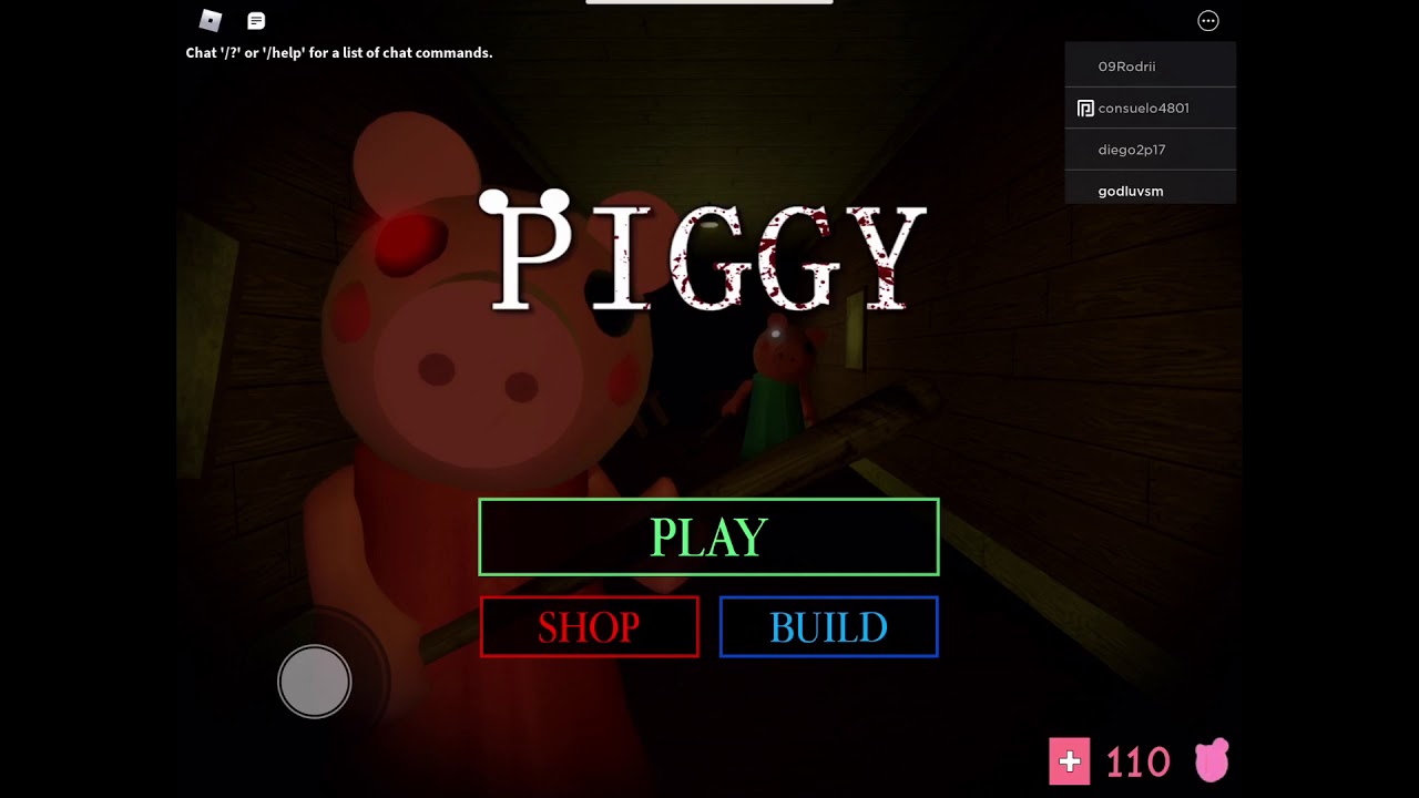 Piggy main menu the,e book 1 but... - YouTube