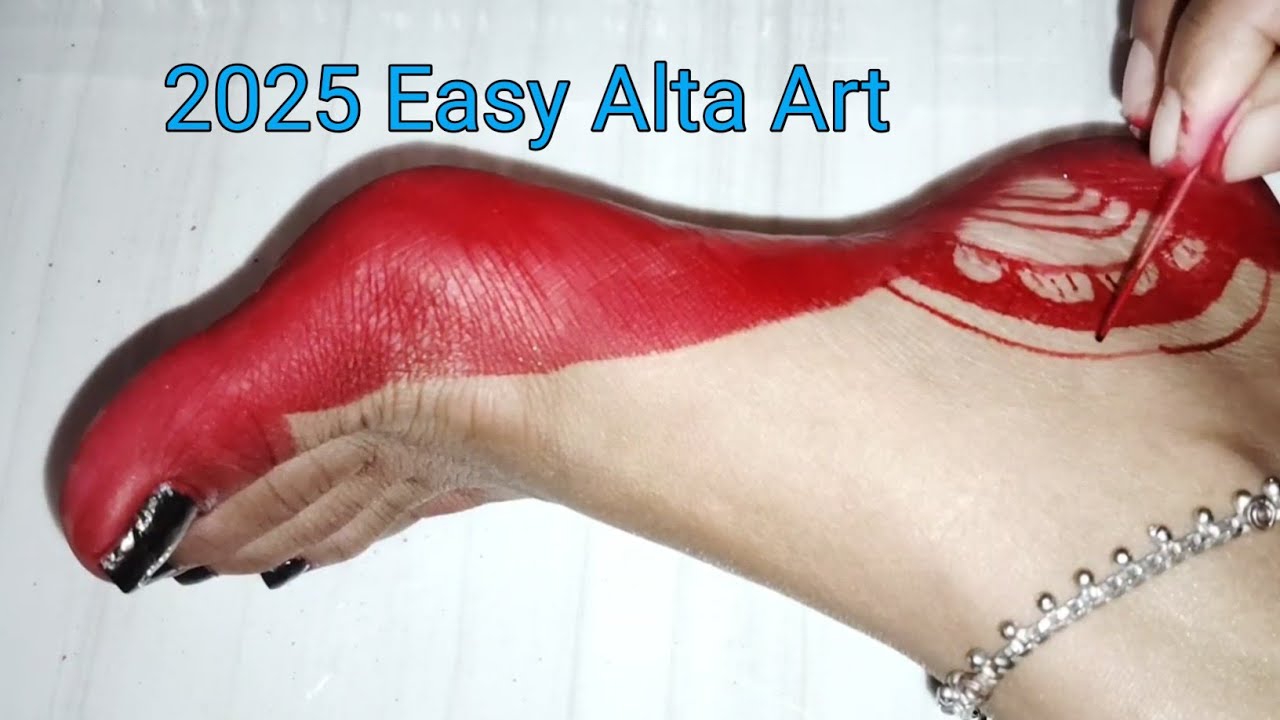 2025 Best Alta Art//Feet 🐾🖌️ Alta Design//Mahavar Design//Easy Art# ...