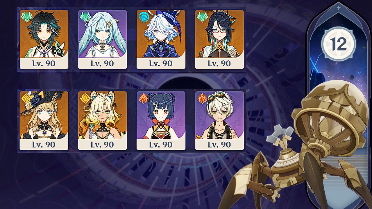 C0 Xiao C6 Navia / Xilonen Spiral Abyss - YouTube