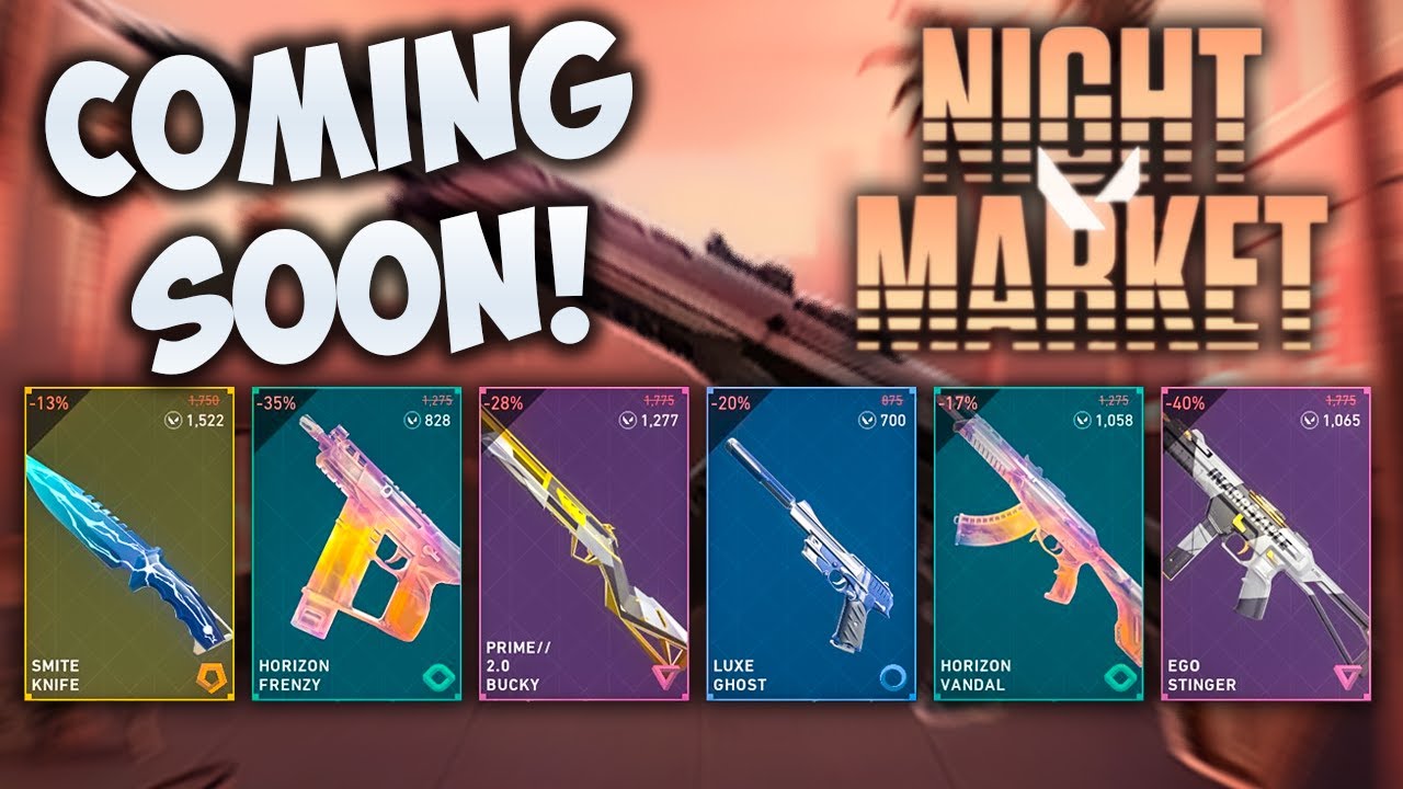 NIGHT MARKET IS HERE // VALORANT - YouTube