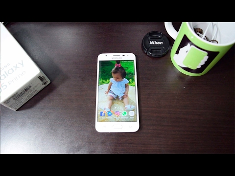 SAMSUNG GALAXY J5 PRIME Unboxing Y Mini Review HD - YouTube