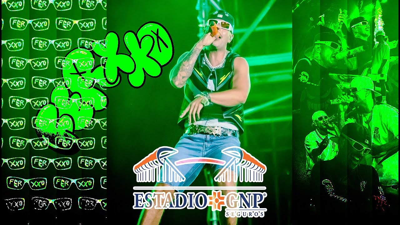 FEID Concierto Ciudad De México 💚 Estadio GNP 💲 Estacionamiento Mejoras ...