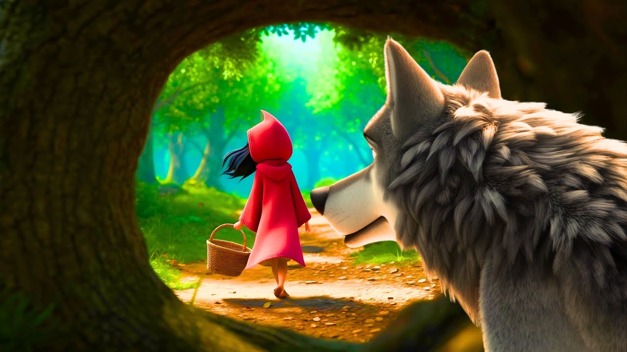 Little Red Riding Hood and The Wolf Story - YouTube