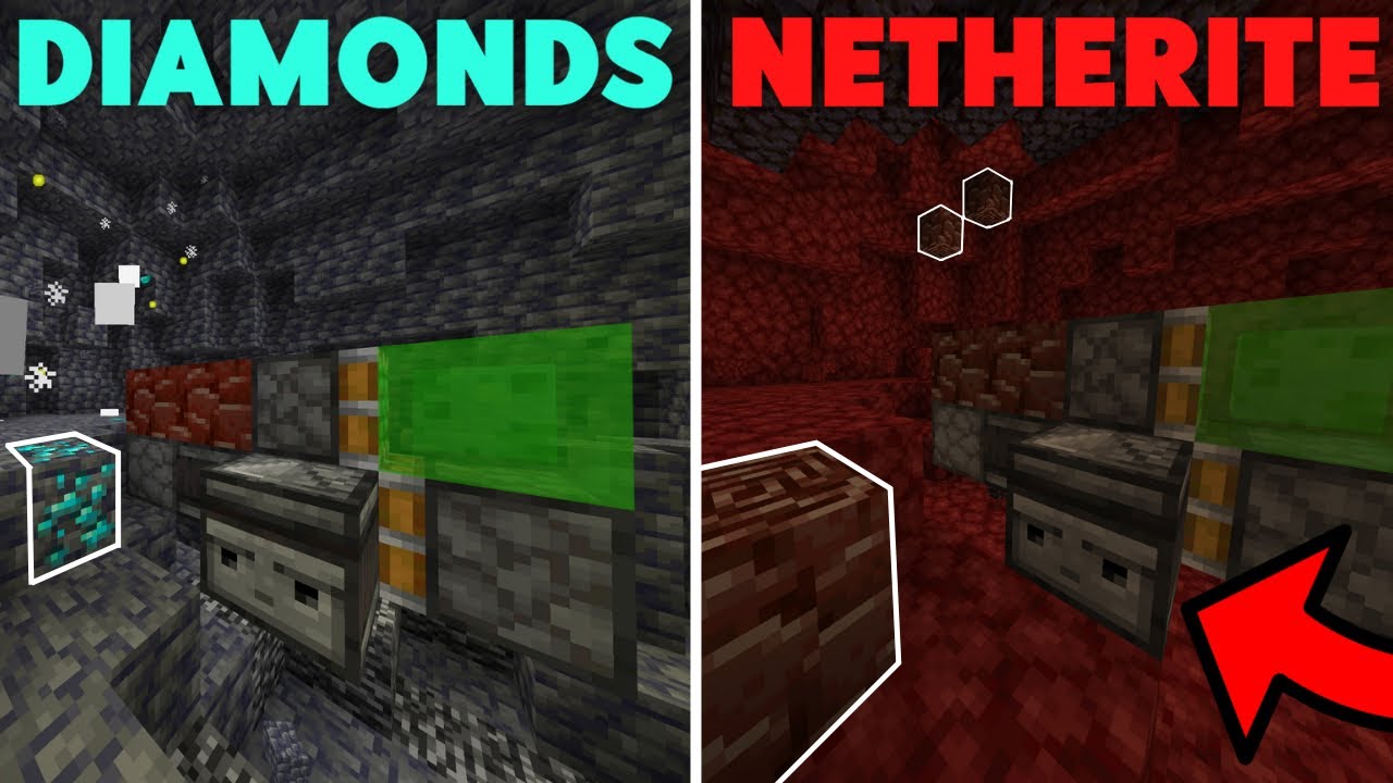 The EASIEST DIAMOND AUTOMINER/TUNNEL BORE in Minecraft Bedrock 1.19 ...