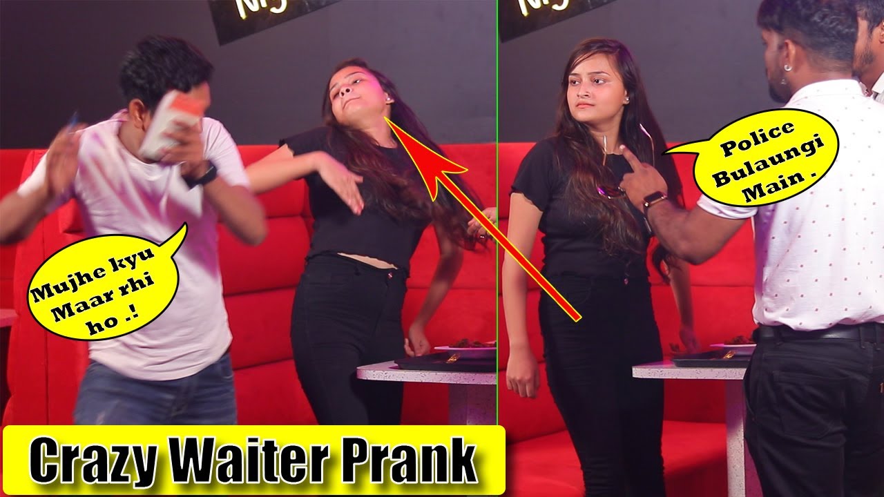 Crazy Waiter Prank | Bhasad News | Pranks in India 2022 - YouTube