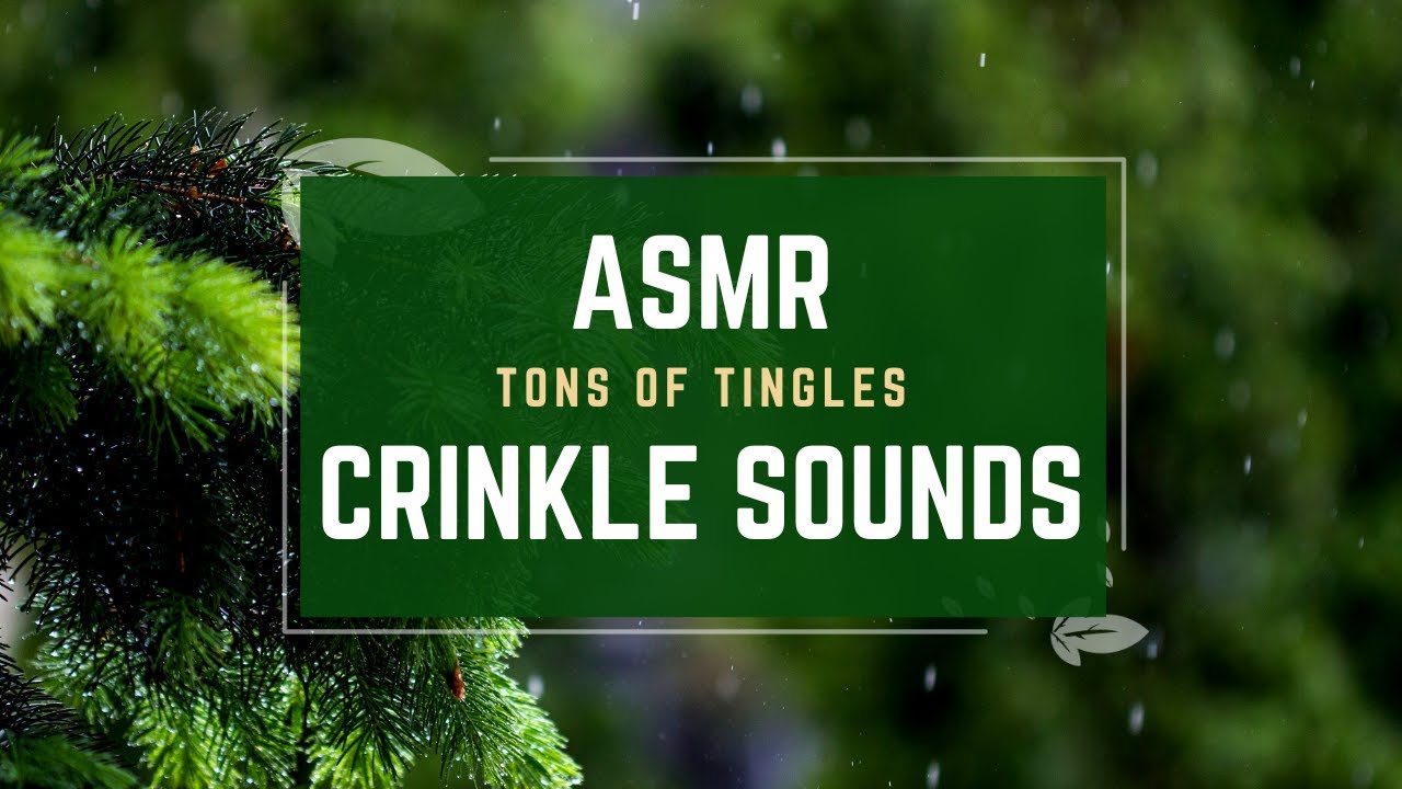 ASMR Crinkles to Give You TINGLES #asmr - YouTube
