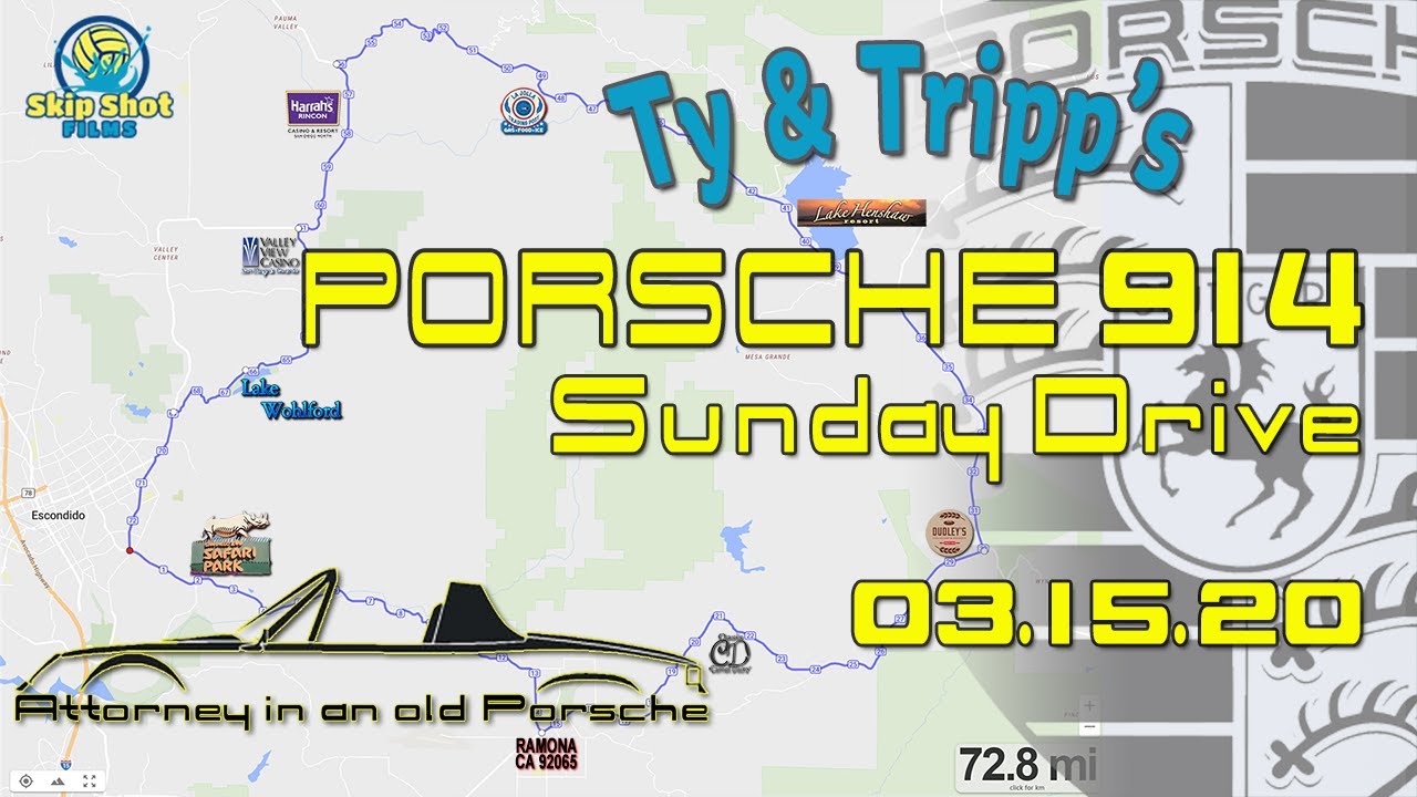 Porsche 914 Back Roads Drive (360) 2020-03-15 - YouTube