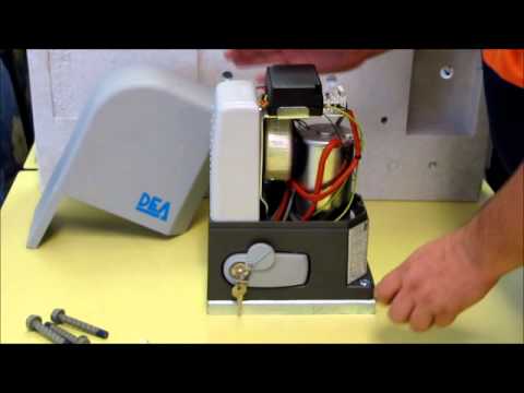 How to programme a DEA sliding gate opener