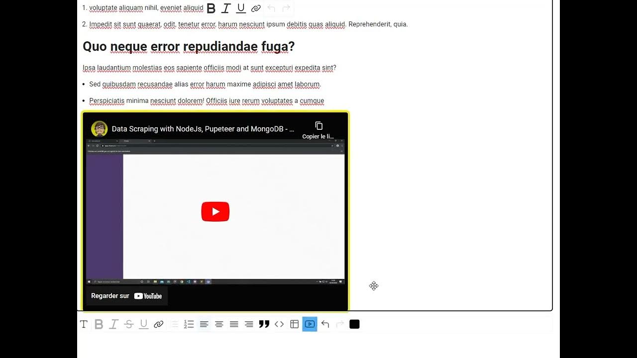mui-tiptap-editor demo v1 - YouTube