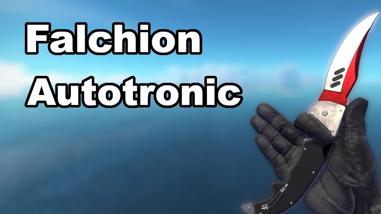 Falchion Knife Autotronic | CSGO Skin Showcase - YouTube