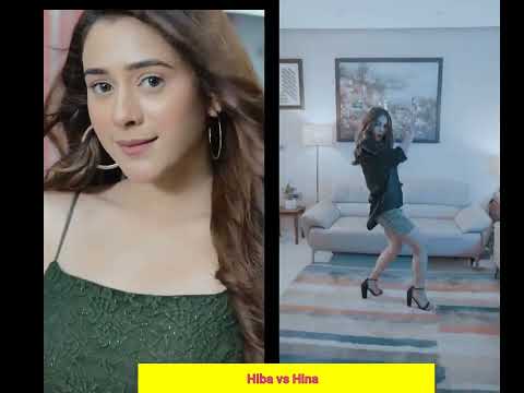 Hiba vs Hina l desi  l hot l sexy l beautiful l dancing l singing l#shorts l#short