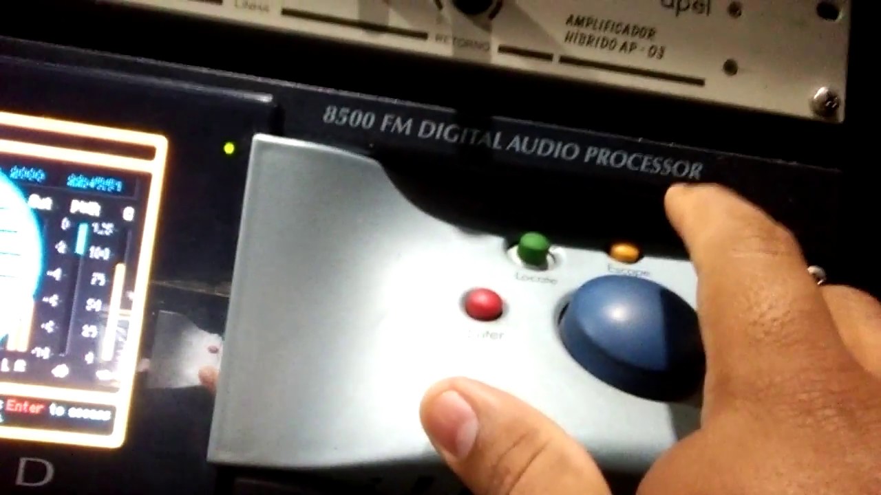 ORBAN 8500 DIGITAL PROCESSADOR DE ÁUDIO PARA RÁDIOS FM - YouTube