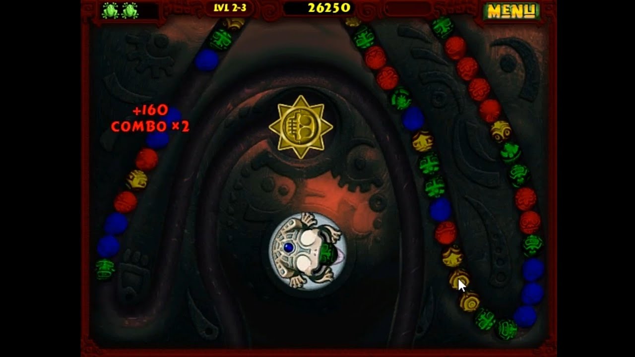 Update Zuma.exe stage 2 custom dark path, ball and more - YouTube