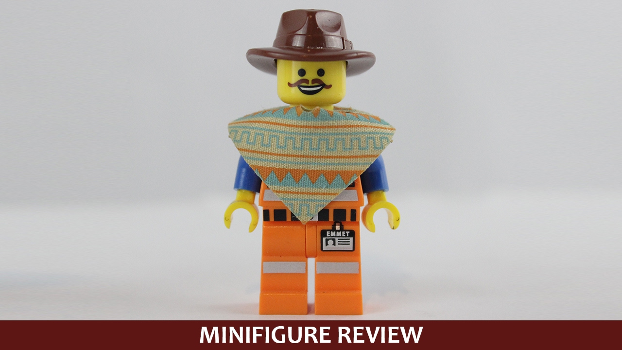 LEGO Movie Western Emmet Minifigure | Minifigure Review - YouTube