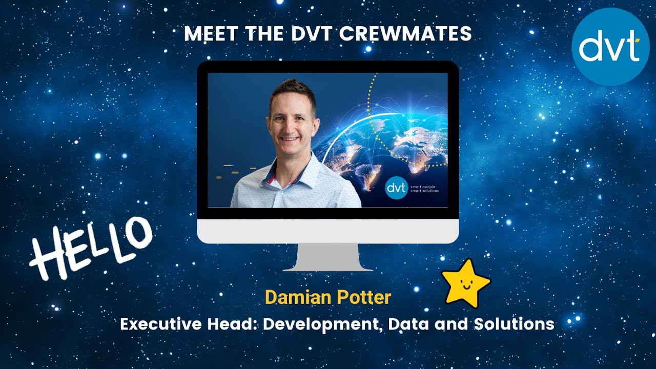 Meet your DVT crewmates- Damian Potter - YouTube
