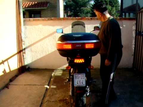 Givi E52 Maxia with complete LED lights - YouTube